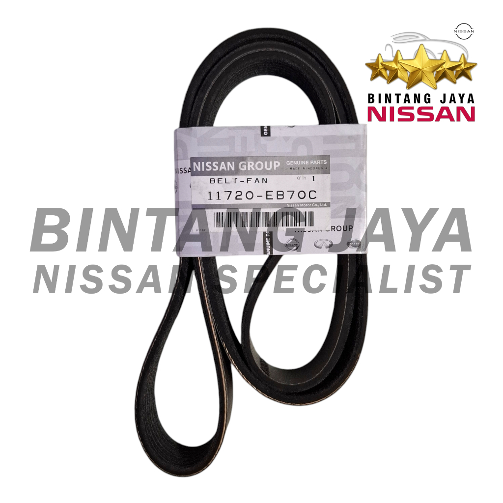 Jual Fan Belt Nissan Navara Frontier D40 YD25 Fanbelt Tali Vbelt 11720 ...