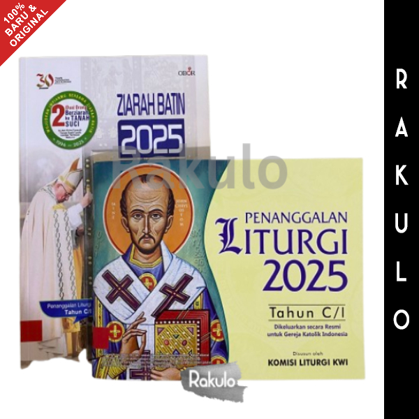 Jual Buku Bundling Renungan Ziarah Batin 2026 2025 & Penanggalan Liturgi 2026 2025 KWI | Shopee ...