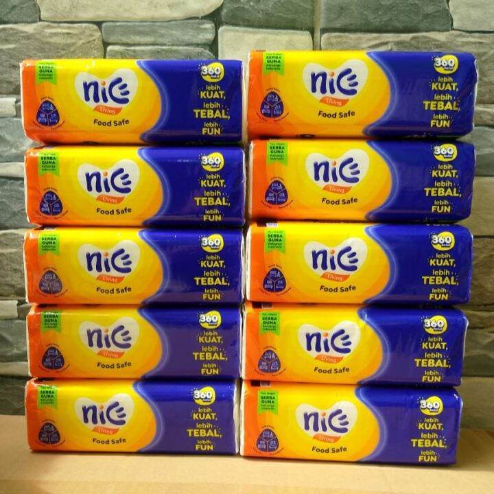 Jual TISSUE NICE 10 PACK / 360 HELAI | Shopee Indonesia