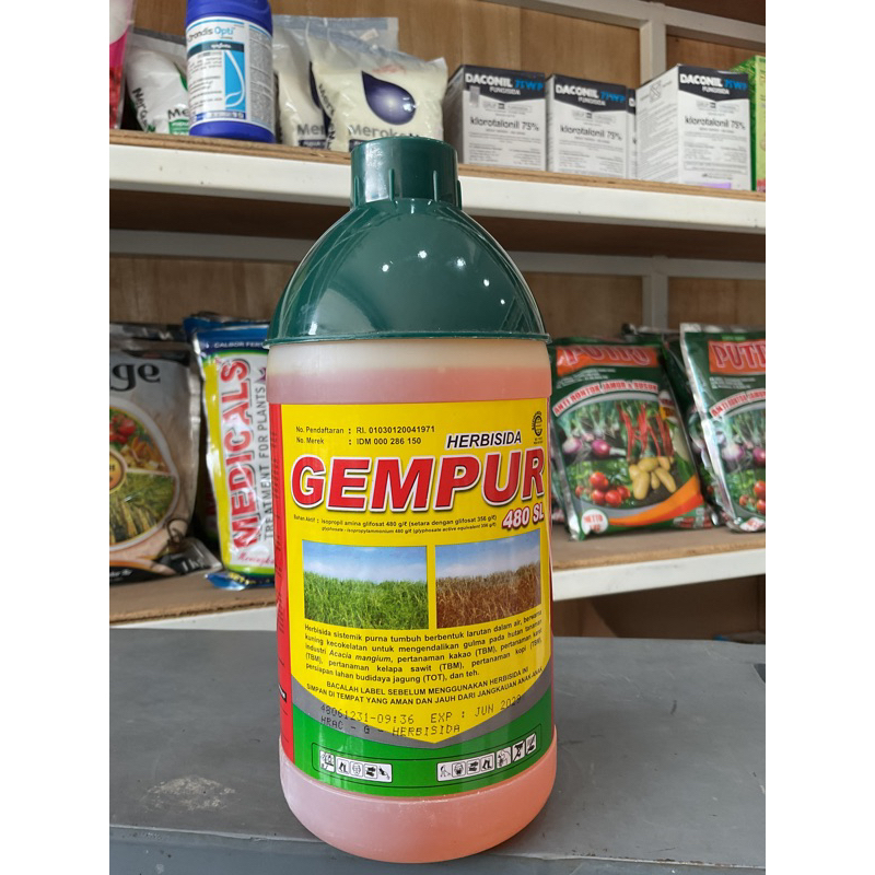 Jual Herbisida GEMPUR 480 SL 1 Liter | Shopee Indonesia