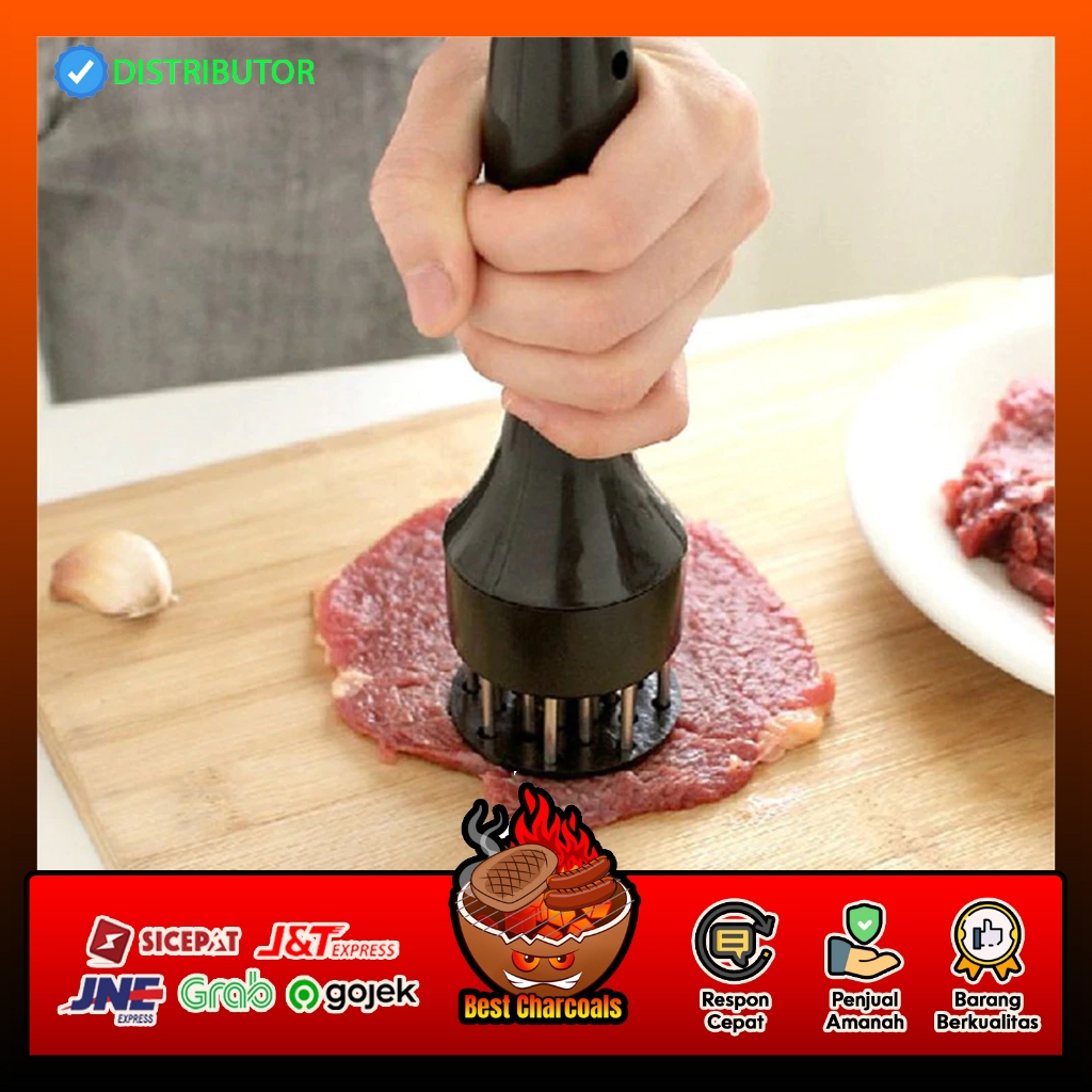 Jual Alat Penghalus Daging Steak Tenderizer Beef Needle Marinasi Bumbu ...