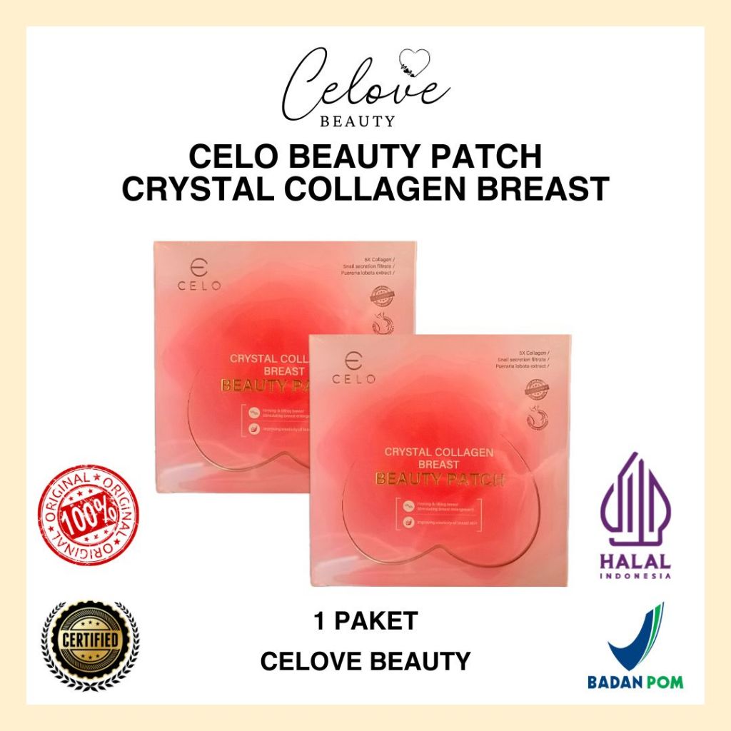 Jual [ READY STOCK ] CELO BEAUTY PATCH CRYSTAL COLLAGEN BREAST TETONG ...
