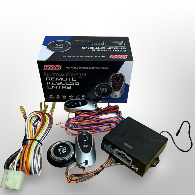 Jual Alarm Mobil keyless Entry RWB Start Stop Engine RWB | Shopee Indonesia