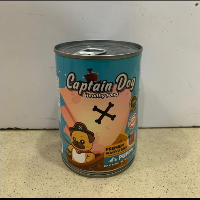 Jual captain canned puppy dog beef 400gr | Shopee Indonesia