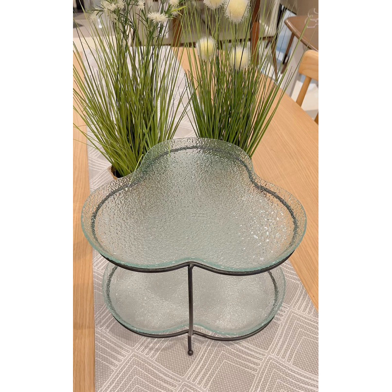 Jual Informa Serving Glass Two Rack Cabin / Rak Kue / Tempat Kue ...