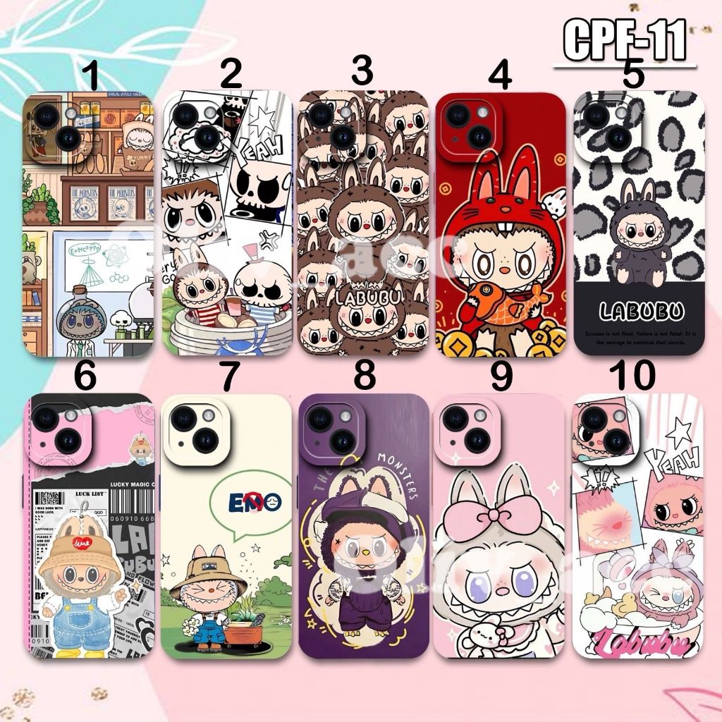 Jual case vivo v40 macaron case pro gambar viral labubu case premium ...