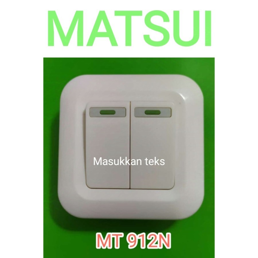 Jual Matsui Stop Kontak IB Inbox tipe 910SN -912N Tipe Terbaru Kuningan ...