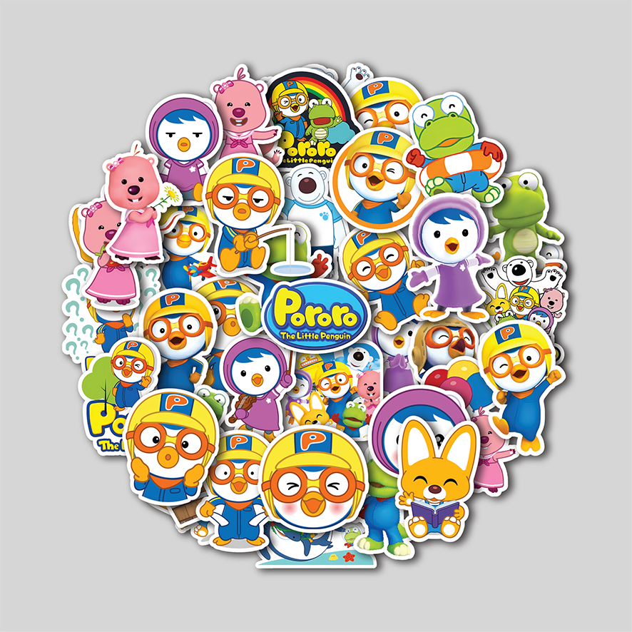 Jual STICKER PACK PORORO | STICKER TUMBLR | STIKER LAPTOP KOPER HELM ...