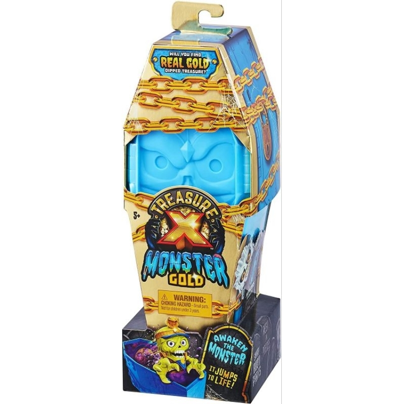 Jual Mainan Viral Treasure X Monster Gold 5 Inch Figure Pack Warna Biru ...
