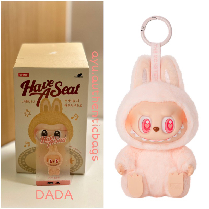 Jual READY SELECTED Labubu Have A Seat DADA 100% ORIGINAL POPMART ...