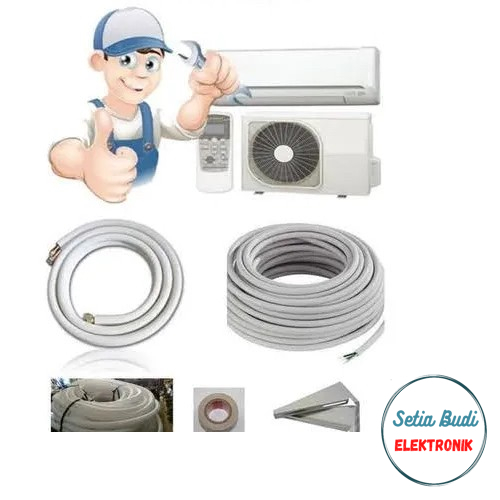Jual paket Pasang instalasi ac 1/2 Pk dan 1 Pk ( Pembelian ac di toko ...