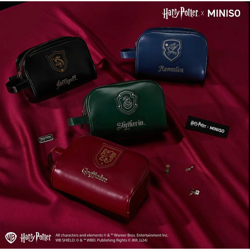 Jual Miniso x Harry Potter ‼️ Rectangle Makeup Pouch / Cosmetic Bag ...