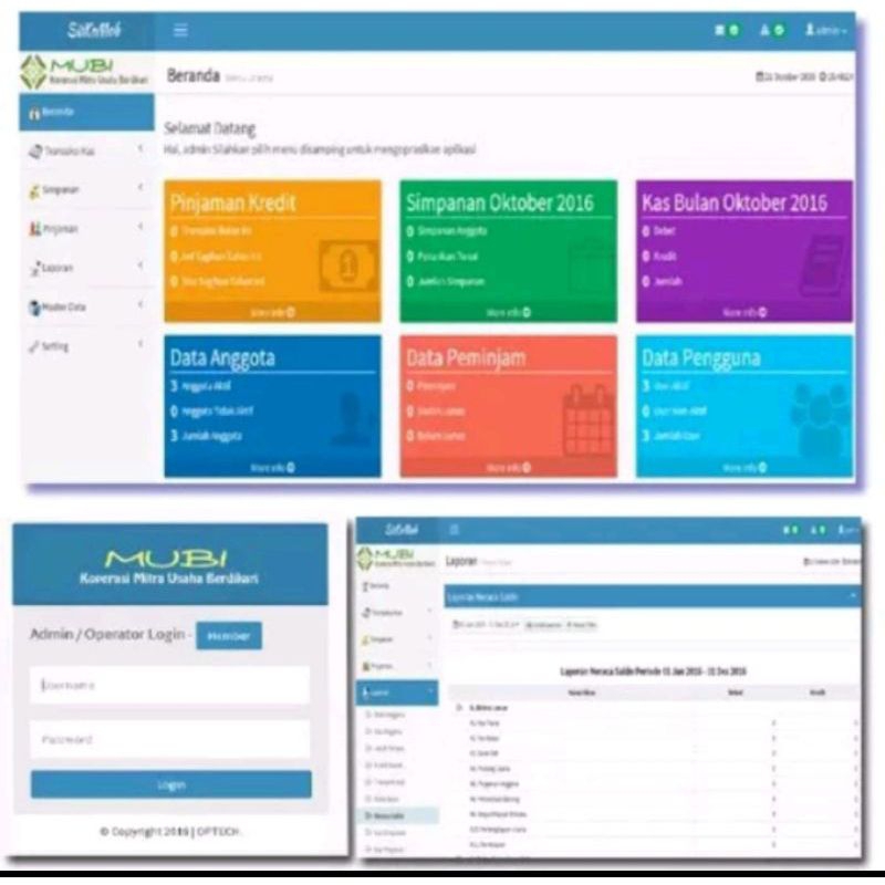 Jual Source Code Aplikasi Simpan Pinjam Koperasi Berbasis Web Software ...