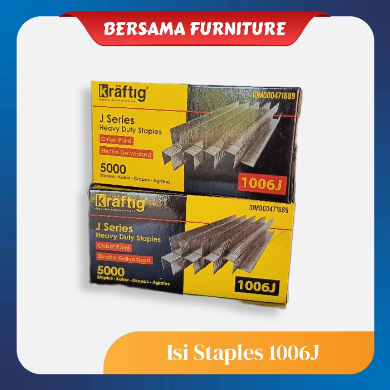 Jual isi Staples tembak KRAFTIG & ETONA tipe 1006J | Shopee Indonesia