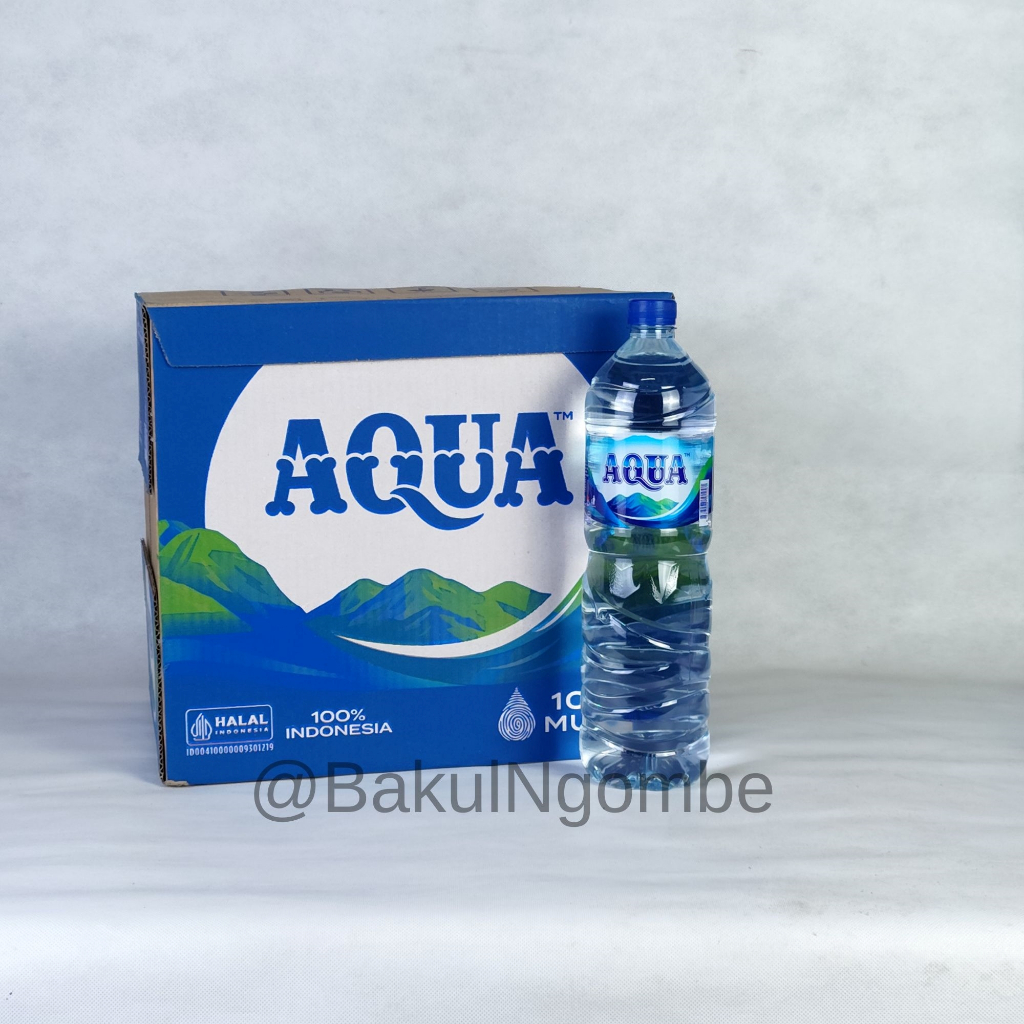 Jual AQUA BOTOL 1500ML 1 DUS ISI 12 BOTOL | Shopee Indonesia