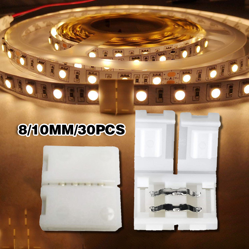 Jual 30PCS Konektor Connector Klip Jepit Klem Sambungan Led Strip 5050 ...