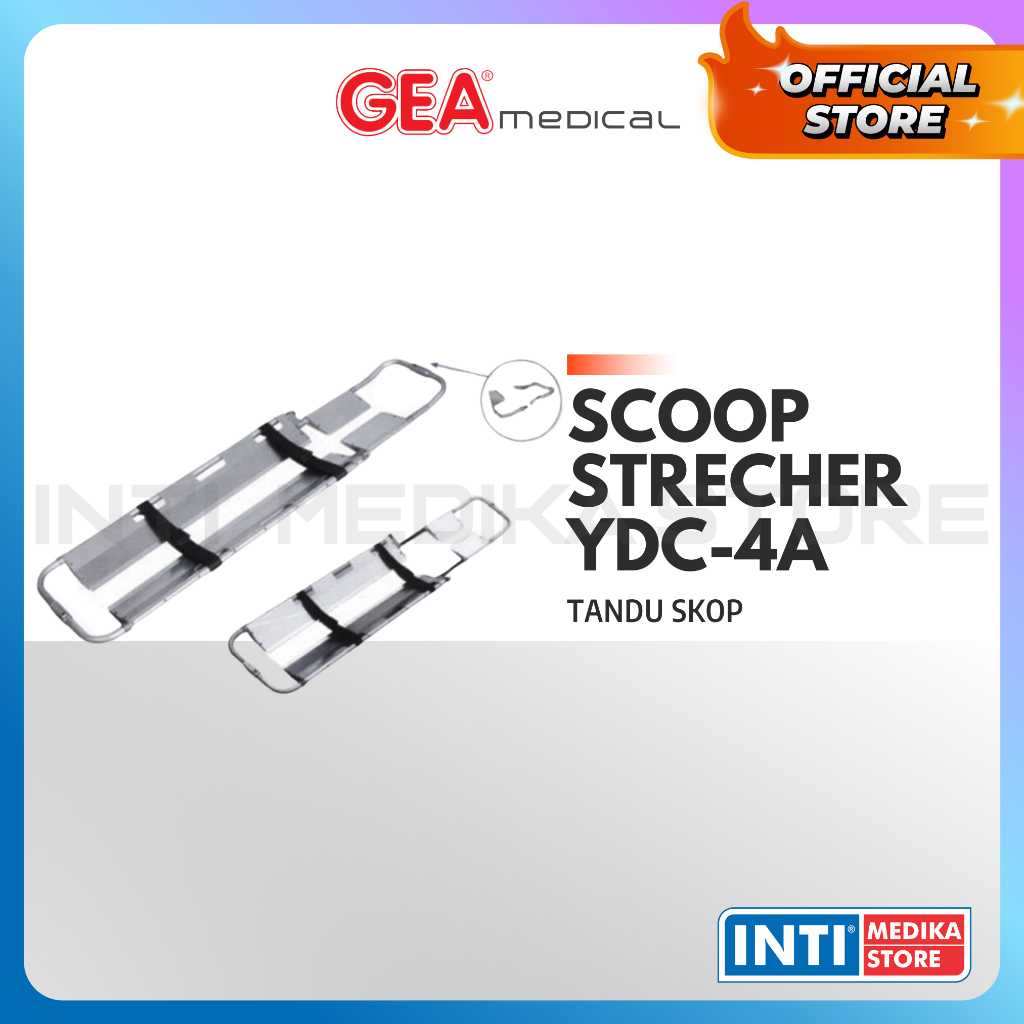 Jual GEA - Scoop Stretcher YDC 4A 4B | Tandu Skop Emergency Aluminium ...