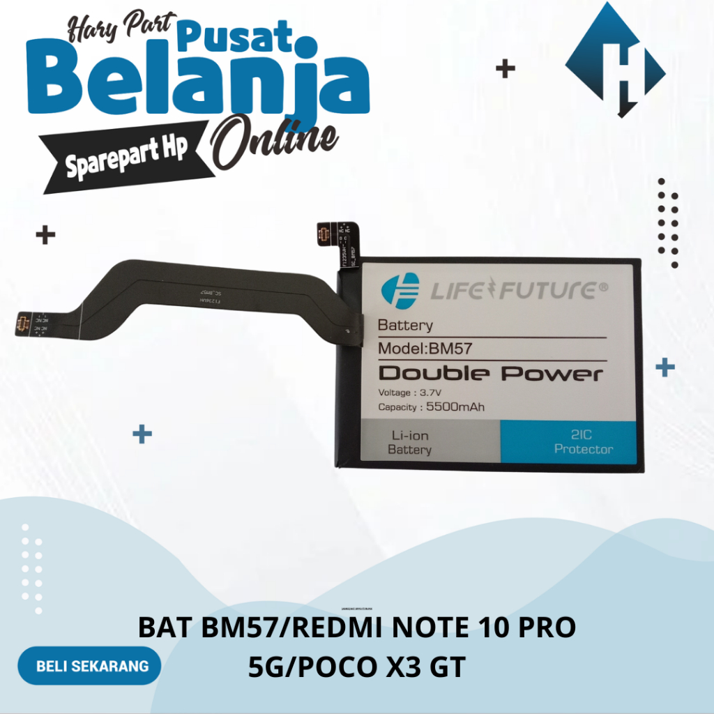 Jual BATERAI BM57 / REDMI NOTE 10 PRO 5G | Shopee Indonesia