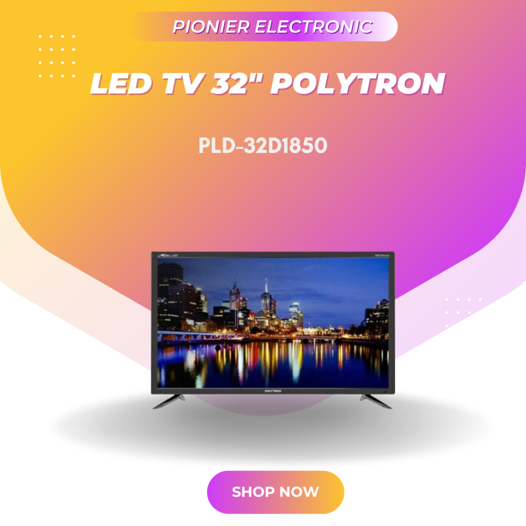 Jual [ EKS-DISPLAY ] POLYTRON LED TV PLD-32D1850 32 INCH | Shopee Indonesia