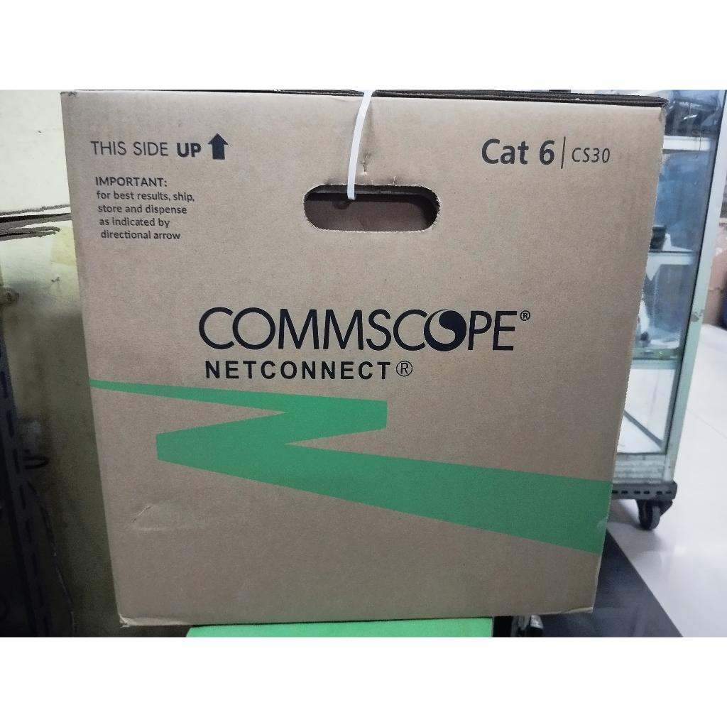 Jual Kabel UTP Cat 6 Commscope CS30 / Kabel LAN Commscope 1 roll ...