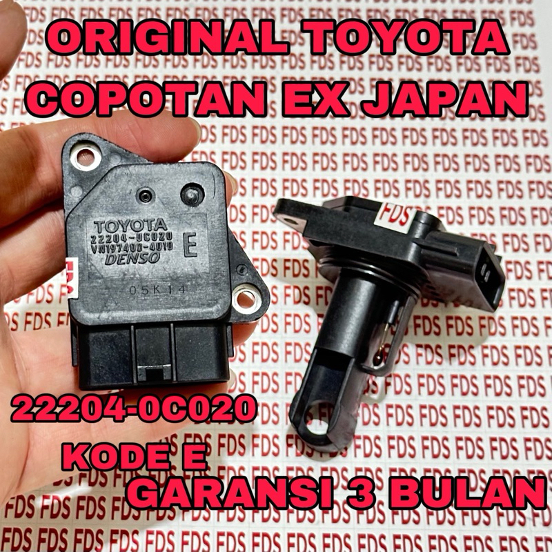 Jual Sensor MAF Air Flow Toyota Innova Fortuner Diesel Bensin VNT Solar ...