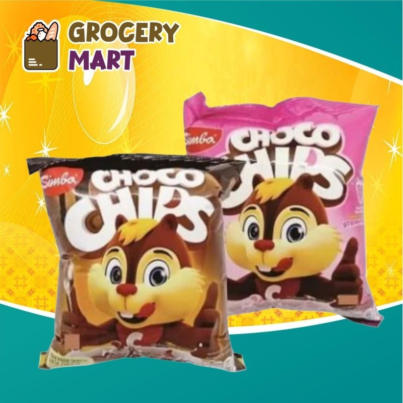 Jual (RENCENG) Simba CHOCO CHIPS Makanan Sereal 12gr Isi 10Pcs | Shopee ...