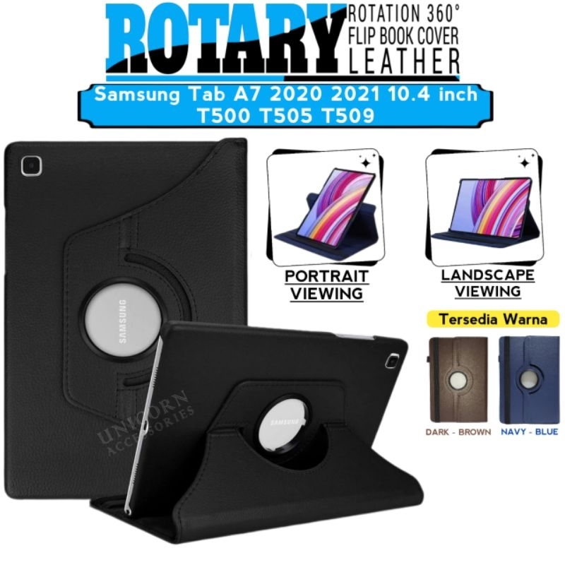 Jual Case Samsung tab A7 10.4 inch 2020 T500 T505 T509 Casing Rotary ...