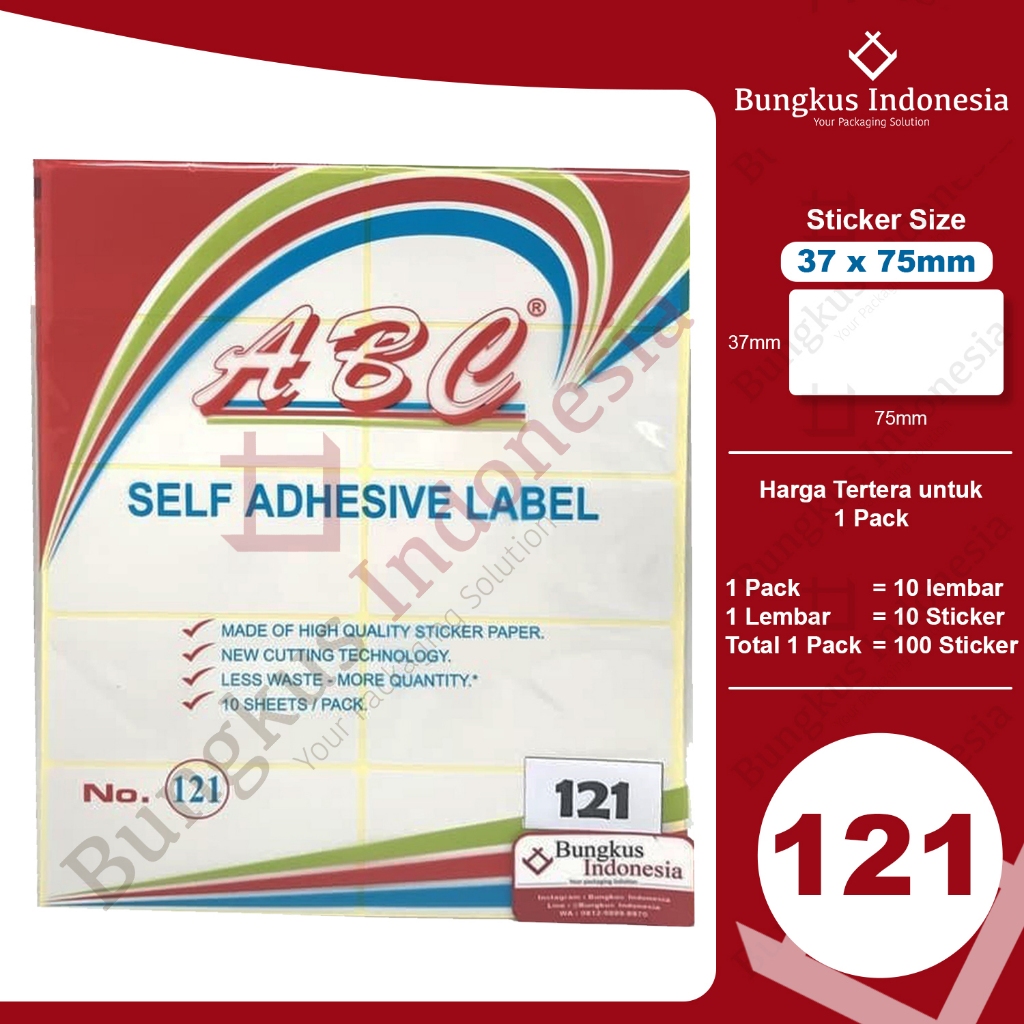 Jual Stiker Label 121/ sticker | Shopee Indonesia