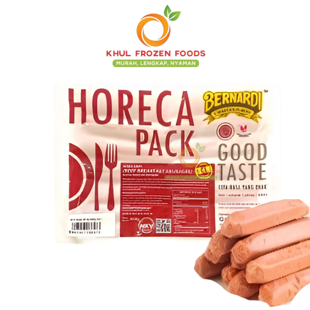 Jual Bernardi Breakfast VP Sosis Sapi 500 Gr/ Sosis horeca/ Bernardi ...