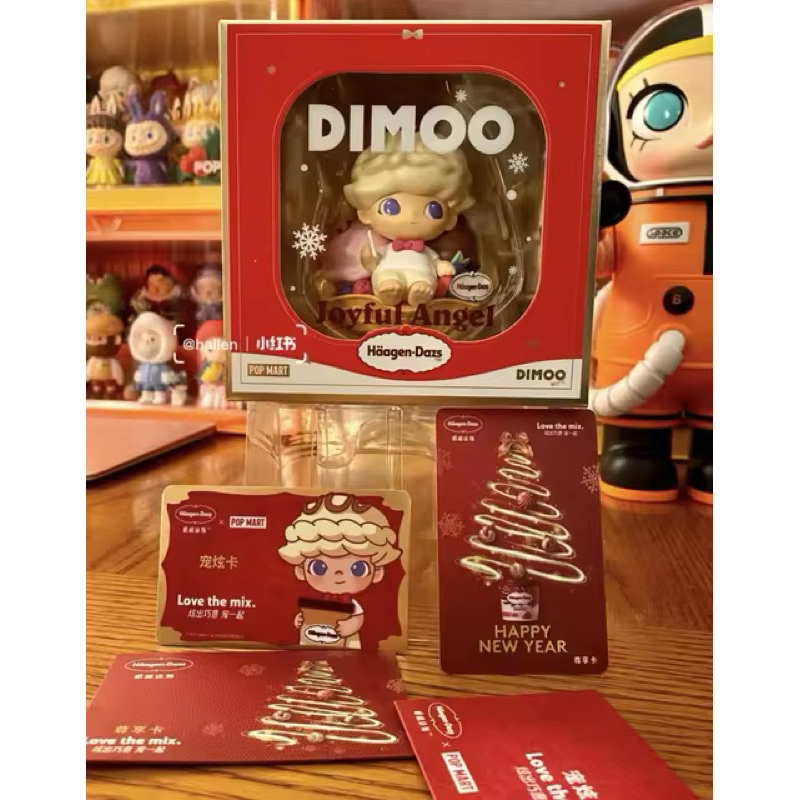 Jual POP MART X Häagen-Dazs Dimoo Joyful Angel Limited Figure DIMOO ...