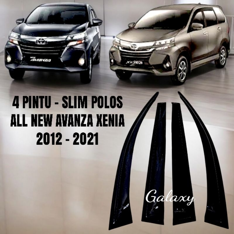 Jual Talang Air SLIM 4 Pintu Depan Tengah ALL NEW AVANZA | Shopee Indonesia