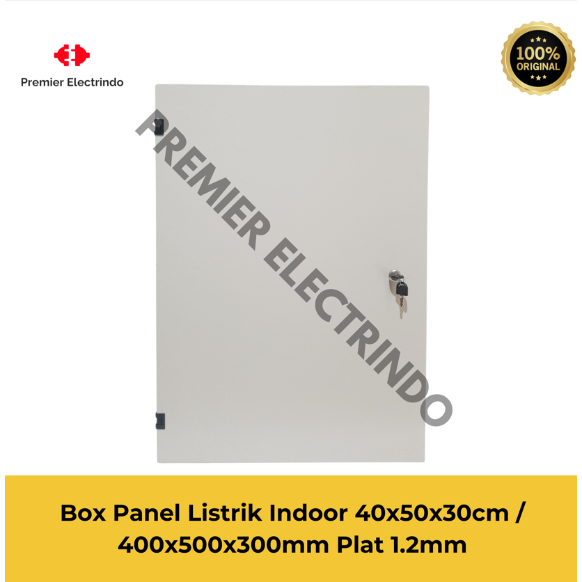 Jual Box Panel Listrik Indoor 40x50x30cm / 400x500x300mm Plat 1,2mm ...