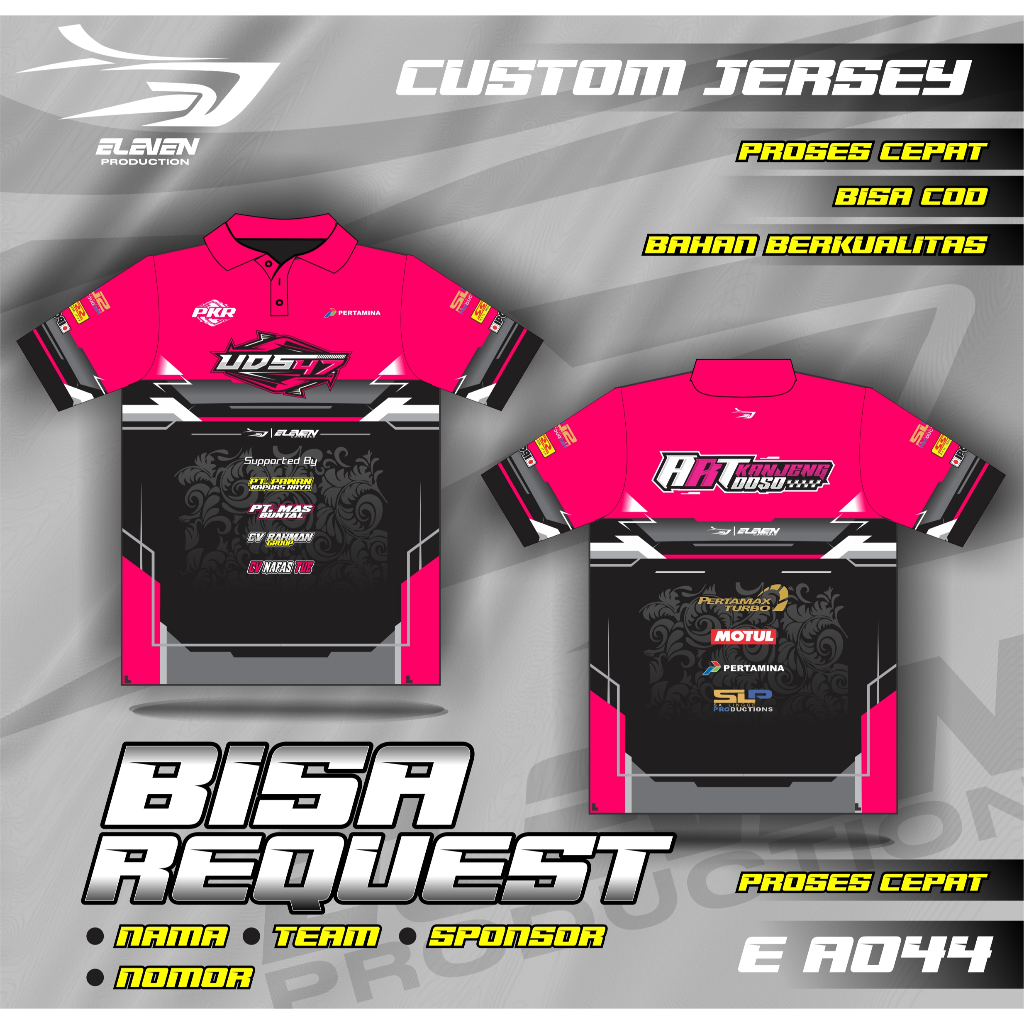 Jual JERSEY RACING kaos baju jersey racing custom full printing jersey ...