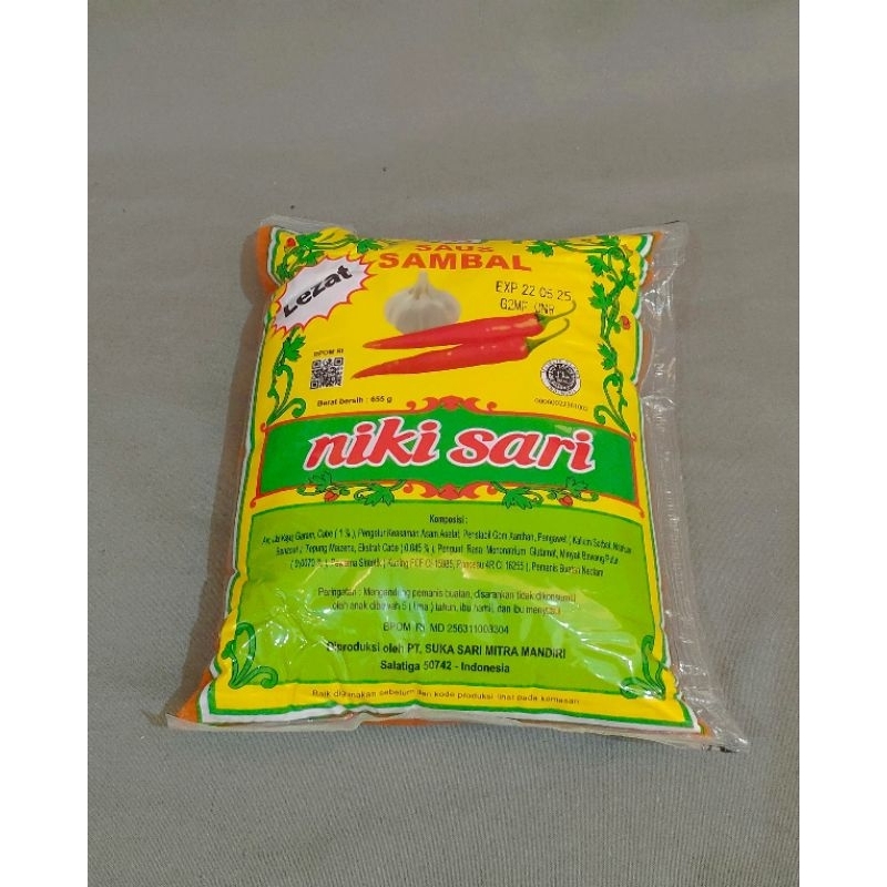 Jual NIKISARI SAUS SAMBAL BANTAL 655ML | Shopee Indonesia