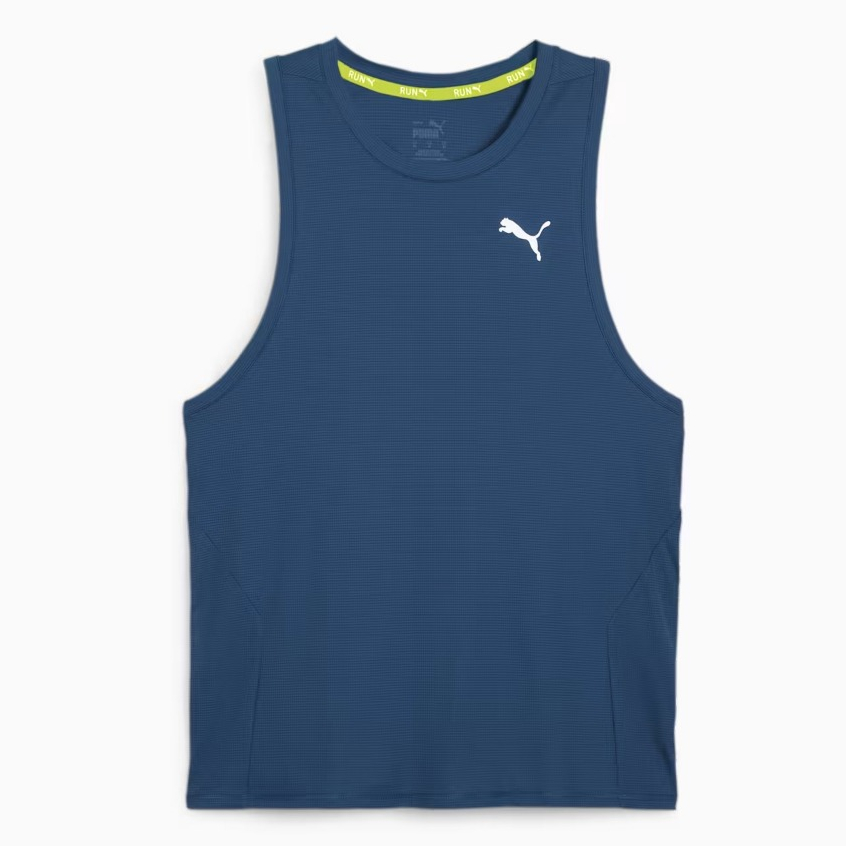 Jual Puma Kaos Olahraga Lari Pria Run Favorite Singlet M Ocean Tropic ...