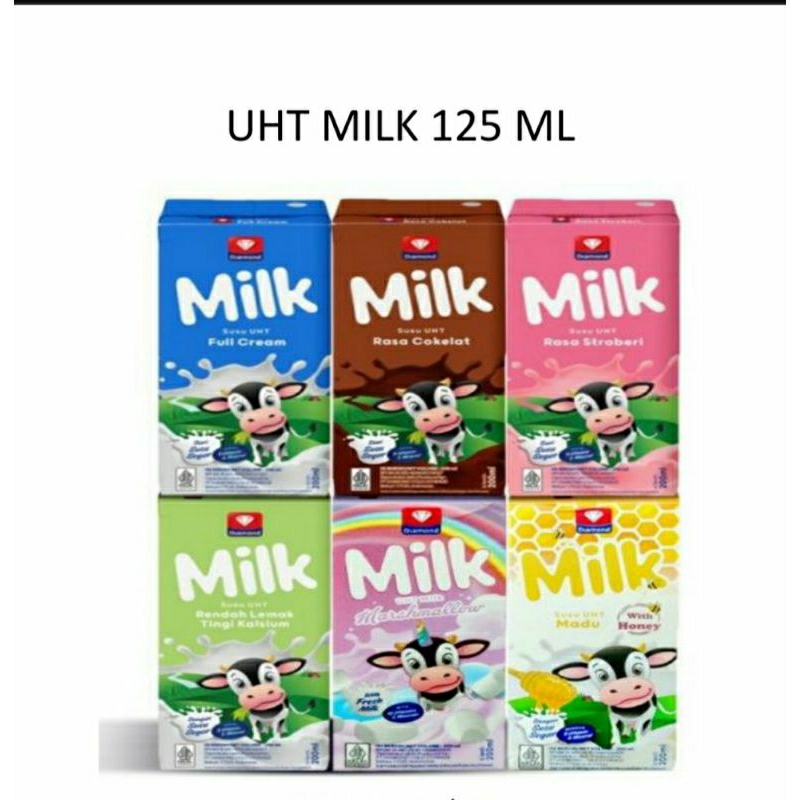 Jual Diamond Susu UHT (125ml) | Shopee Indonesia