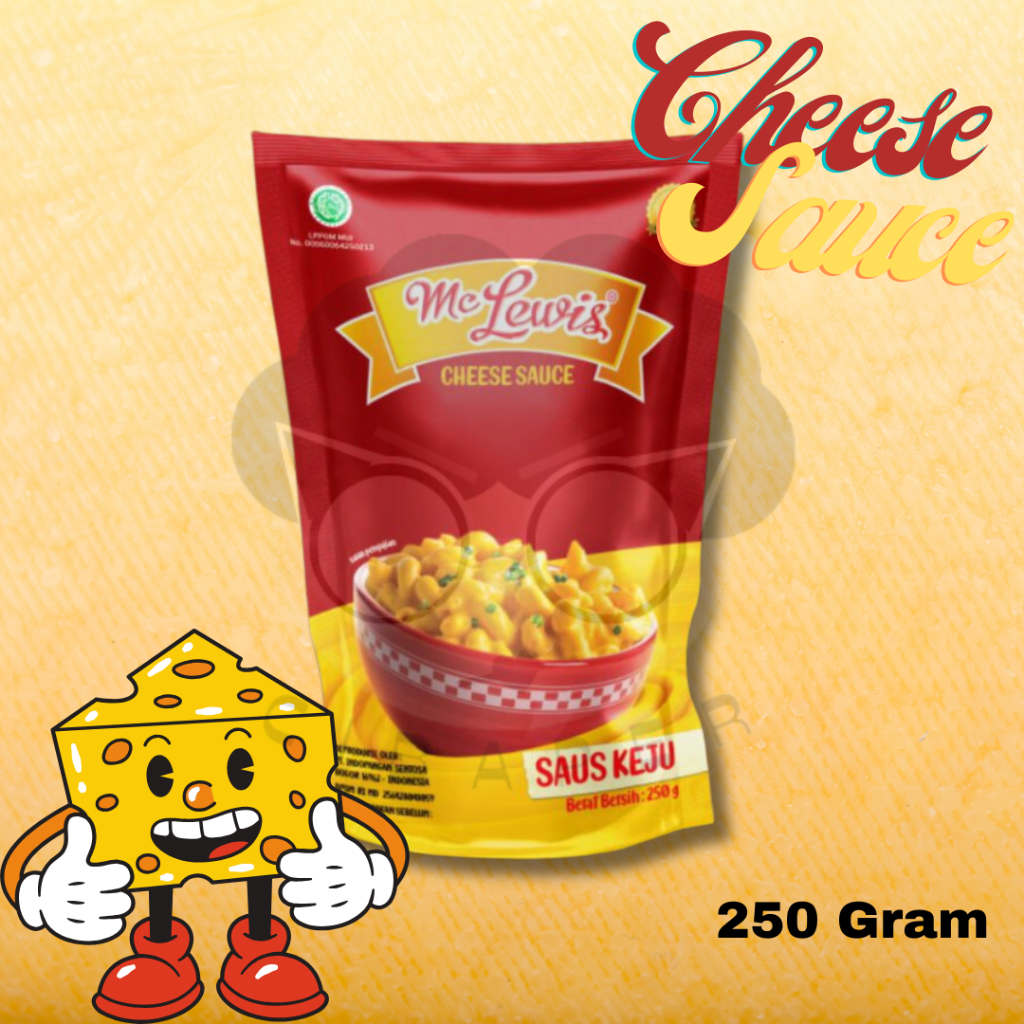 Jual Mc Lewis Cheese Sauce 250gr / Saus Keju 250gr | Shopee Indonesia