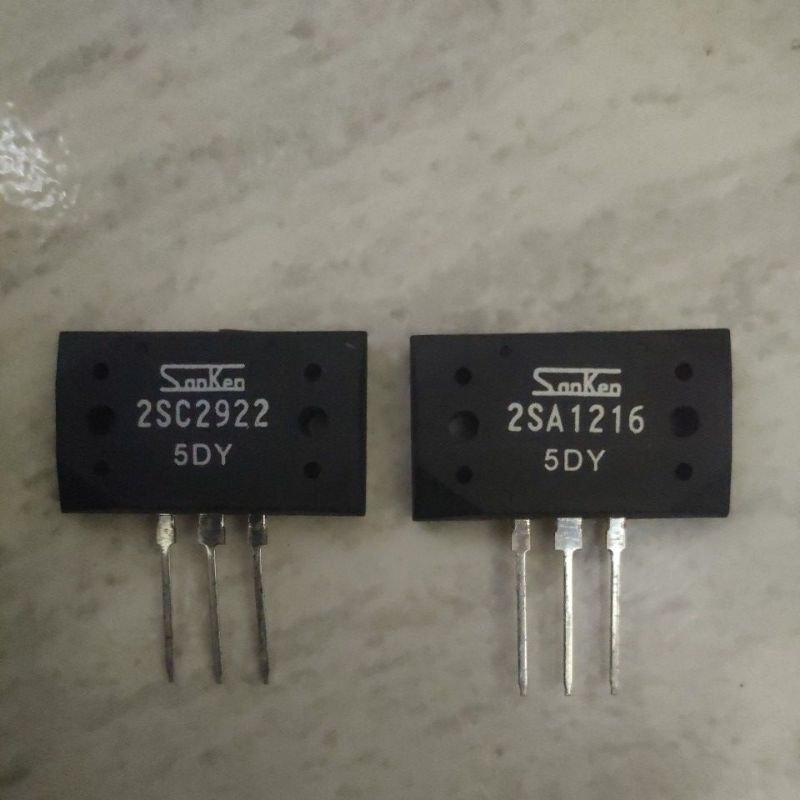 Jual Transistor Sanken 5dy 2SA1216 2SC2922, sanken 5dy full tembaga tidak nempel magnet | Shopee ...