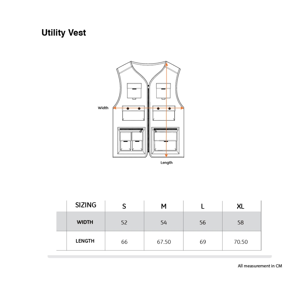 Jual Jimmy and Martin - Utility Vest Light Brown - GVJ-0002 | Shopee ...