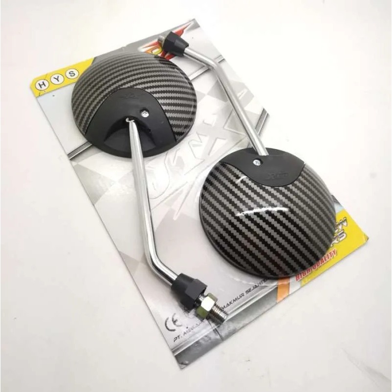 Jual (COD) Spion Standart Scoopy Lama RABBIT Carbon Tangkai Pelangi ...