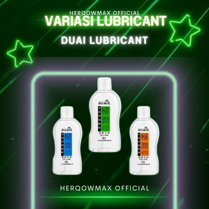 Jual DUAI Water Based Lubricant 220 ML Lubrikan Waterbased Pelumas ...