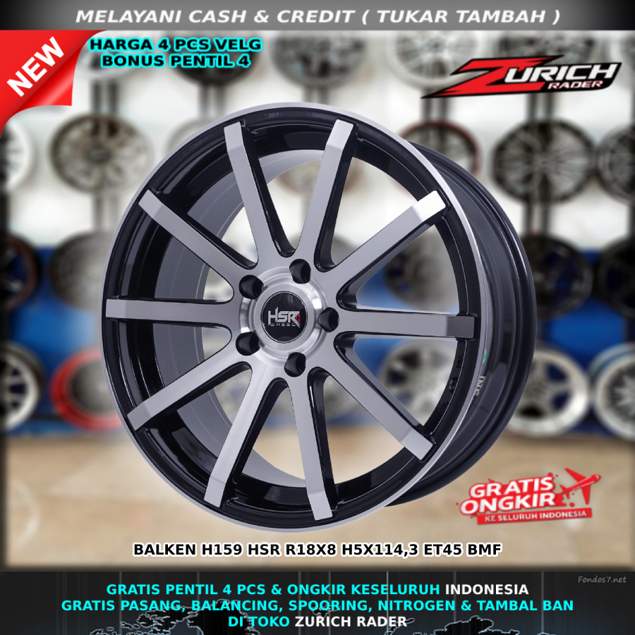 Jual Velg Mobil Captiva Orlando Terios Creta Almaz Ring 18 Hsr Wheel ...