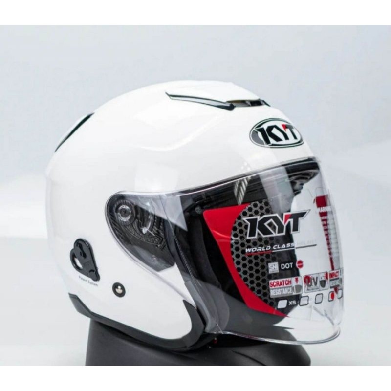Jual HELM KYT KYOTO ORIGINAL MERK SKS MIRIP 100% SNI BONUS STIKER ...