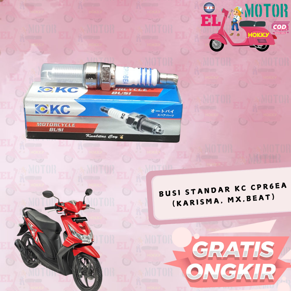 Jual BUSI STANDAR KC CPR6EA (BEAT,KARISMA, MX) | Shopee Indonesia