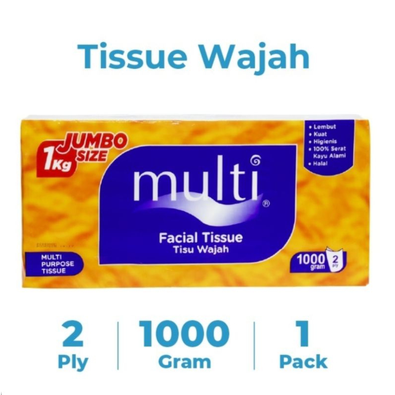 Jual facial tissue multi jumbo size 1kg | Shopee Indonesia
