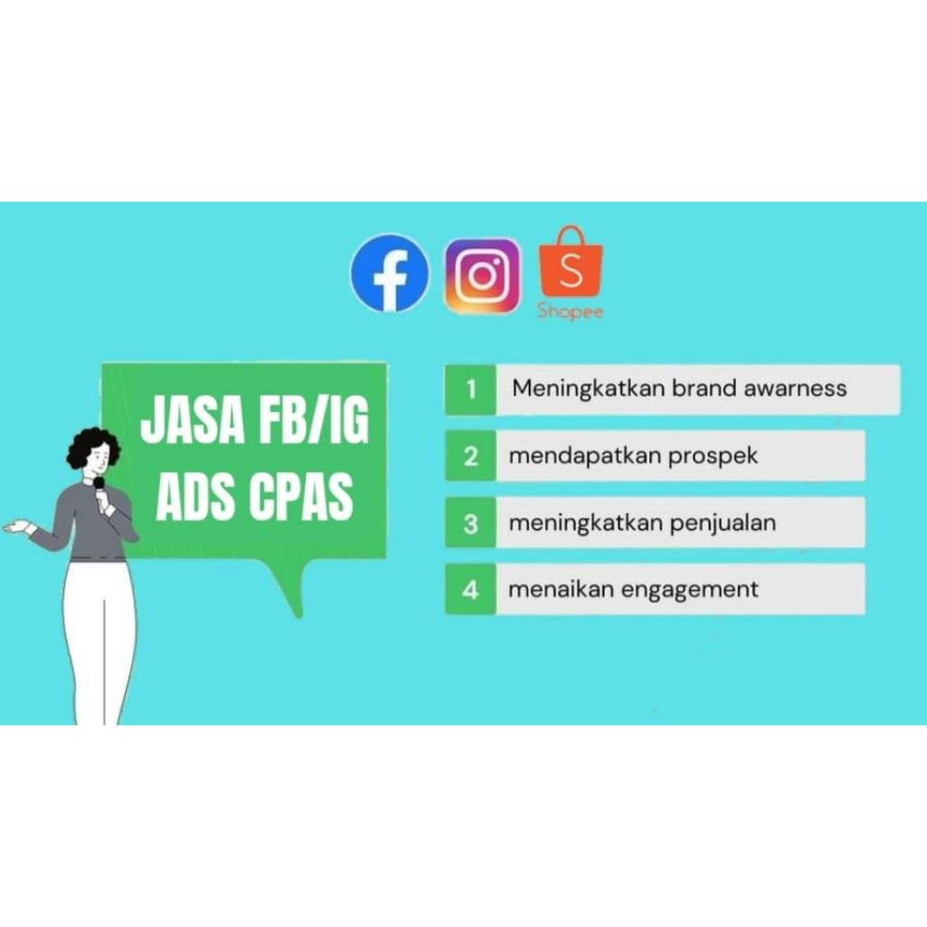 Jual Jasa Meta Ads CPAS SHP | Shopee Indonesia