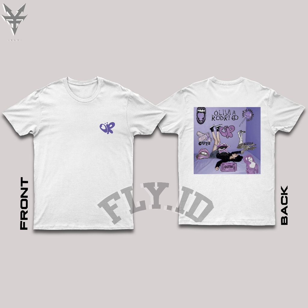 Jual Kaos T-SHIRT Olivia Rodrigo Drawings Aesthetic White 24s | Shopee ...