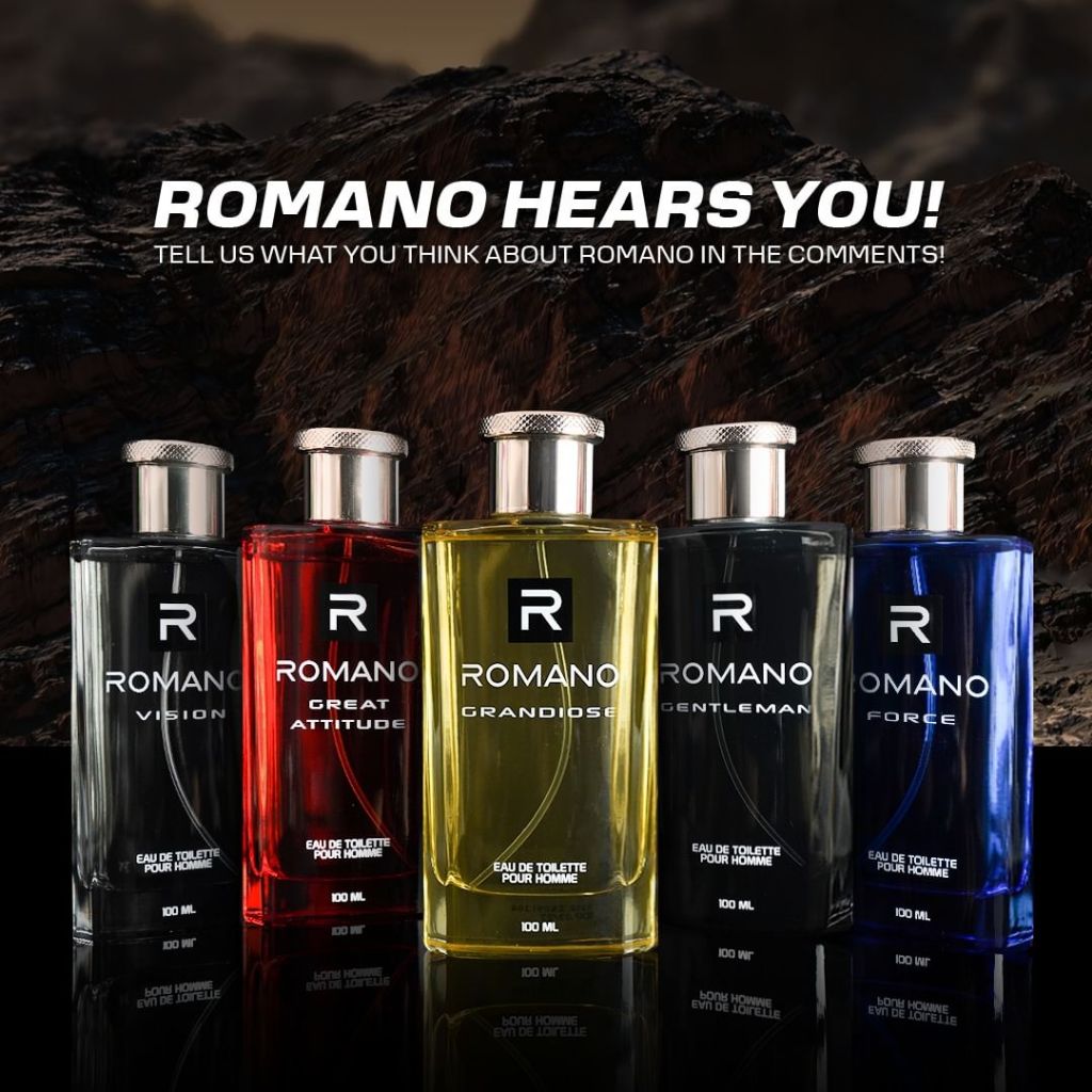 Jual Perfume Men / Parfum Pria Romano Eau De Toilette Pour Homee Varian ...