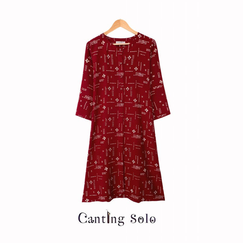 Jual Batik Harsha Tunik Batik Kerja, Batik Formal Daily Wanita Hijab ...