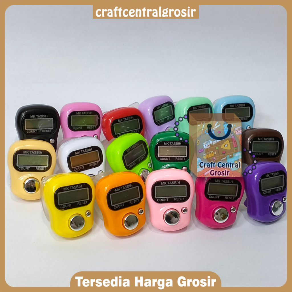 Jual Tasbih Digital Mini Electric Warna Pastel dan Warna Kontras ...